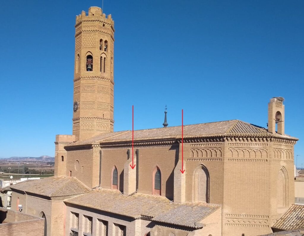 La Torre de la Iglesia de San Gil Abad de Zaragoza
