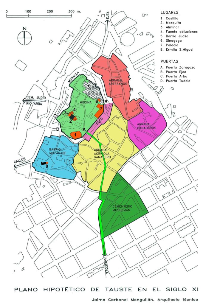 La necrópolis islámica de Tauste